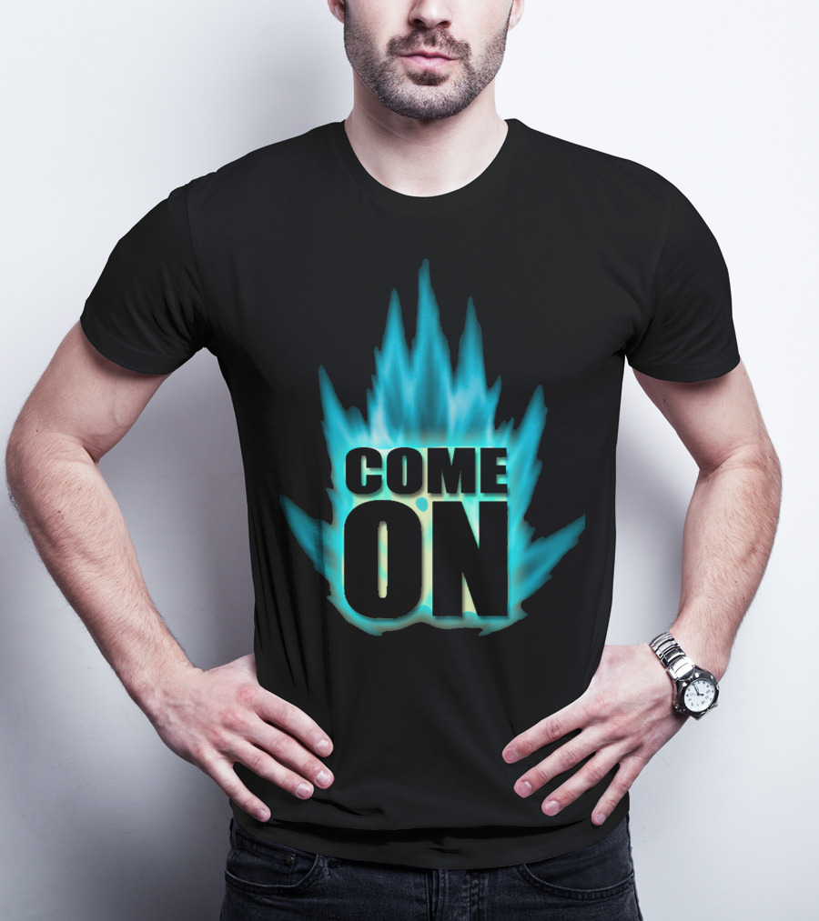Come On Goku Super Saiyan Aura Burst T-Shirt