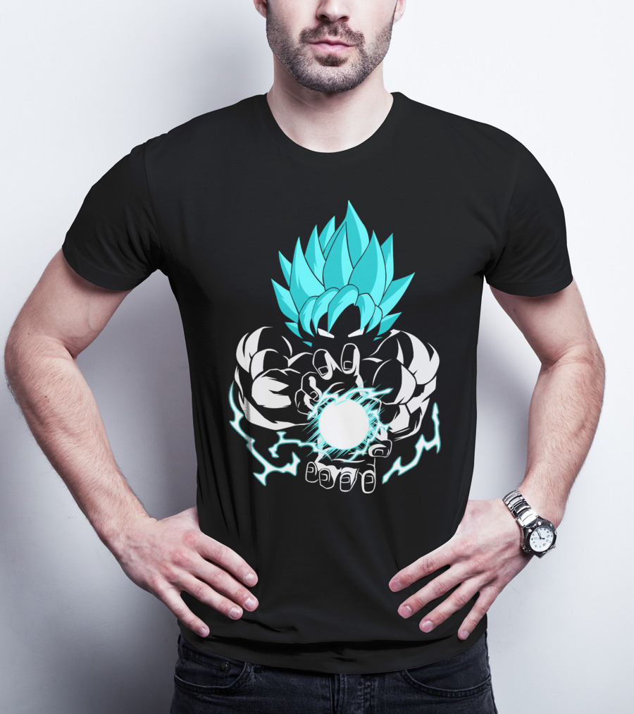 Super Saiyan Blue Energy Charge T-Shirt