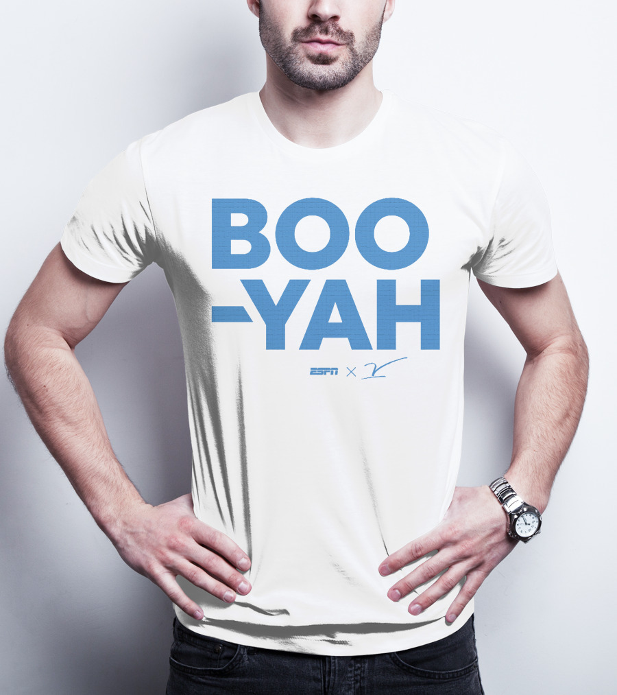 Stuart Scott Booyah ESPN X V T-Shirt