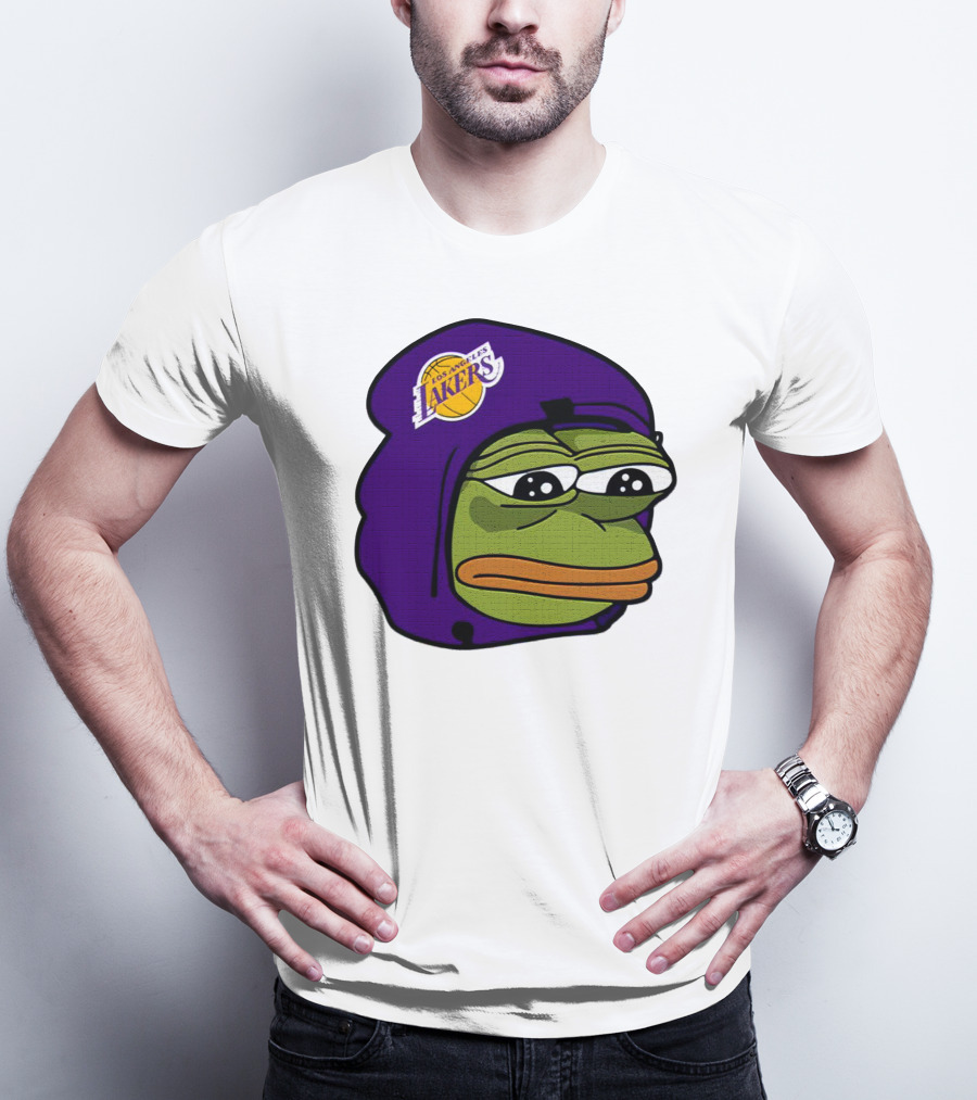 Pepe The Frog Los Angeles Lakers T-Shirt