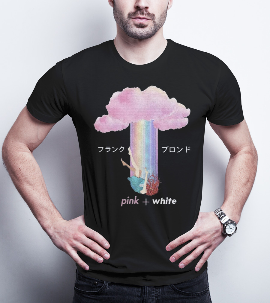 Frank Ocean Blond Pink White Cloud Art Music T-Shirt
