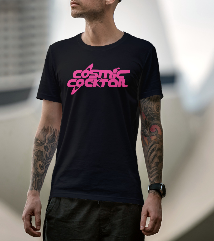 Cosmic Cocktail Bold Pink T-Shirt
