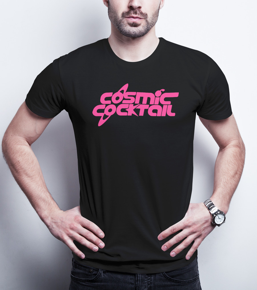 Cosmic Cocktail Bold Pink T-Shirt