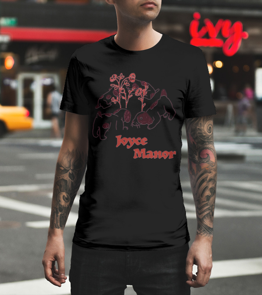 Joyce Manor Dogs Playing With Flowers T-Shirt