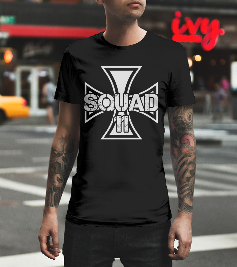 Biker Paintball Motorrad Squad Team Club 11 0744 T-Shirt