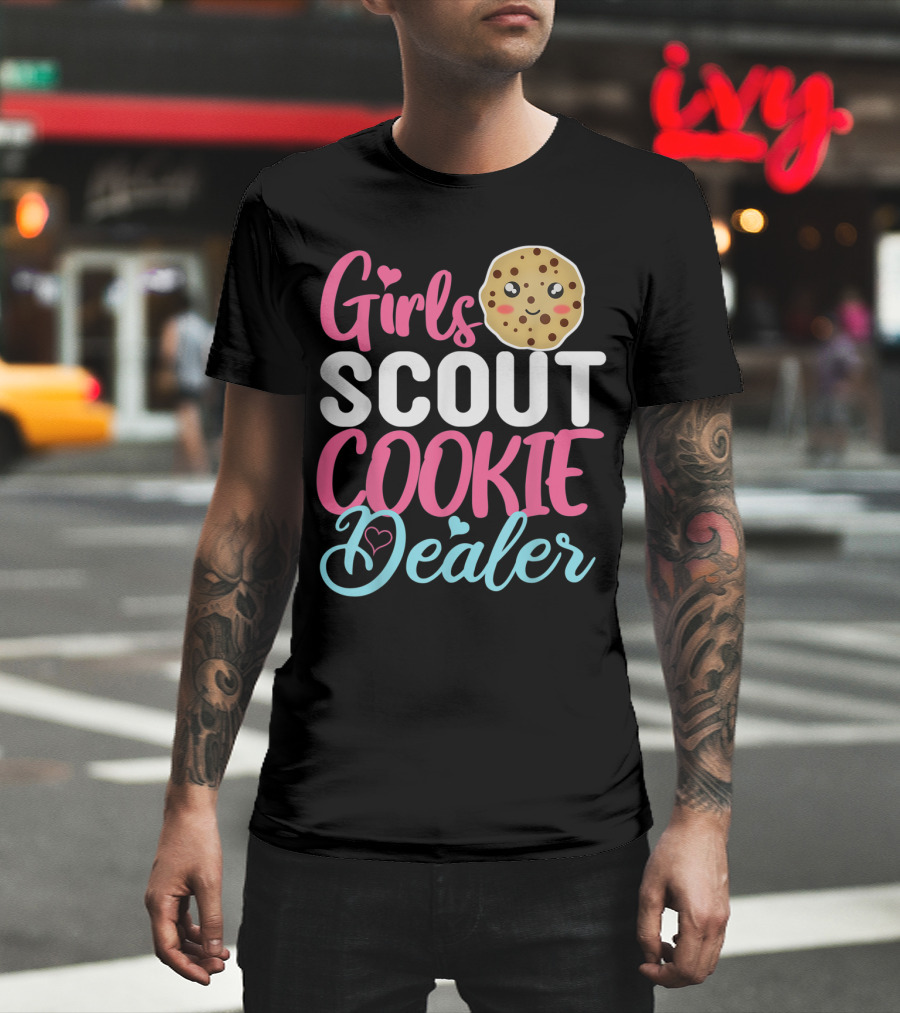 Girls Scout Cookie Dealer T-Shirt