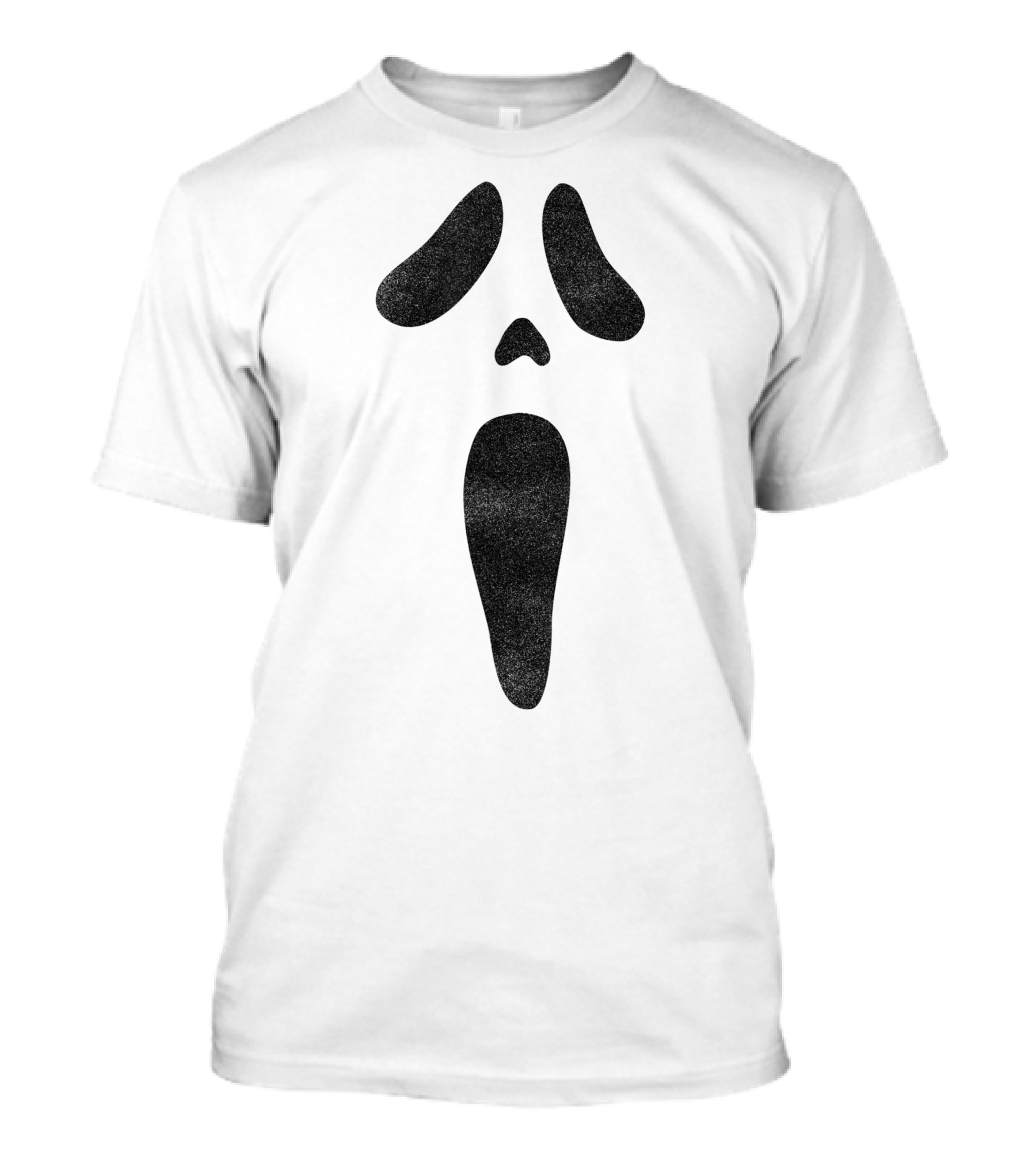 Halloween Scary Ghost Face Mask T-Shirt