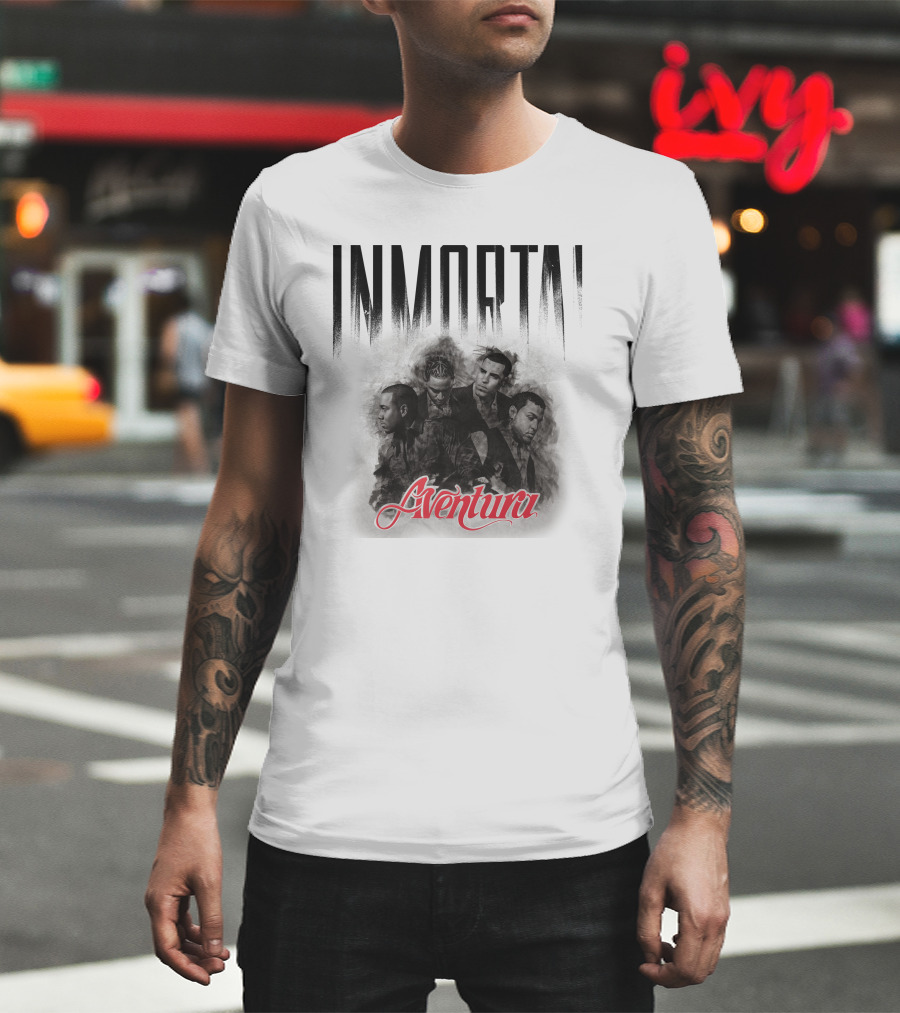 Aventura Inmortal Gira US Tour T-Shirt