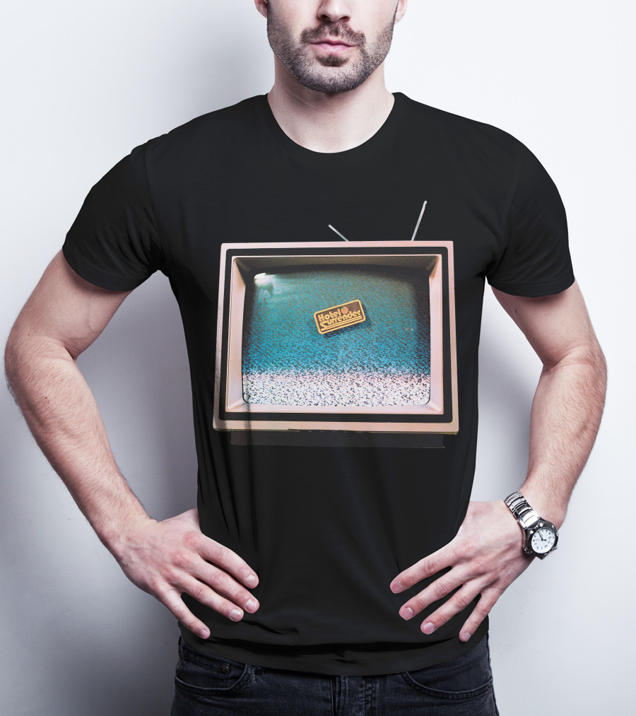Hotel Surrender TV Static Retro Television T-Shirt
