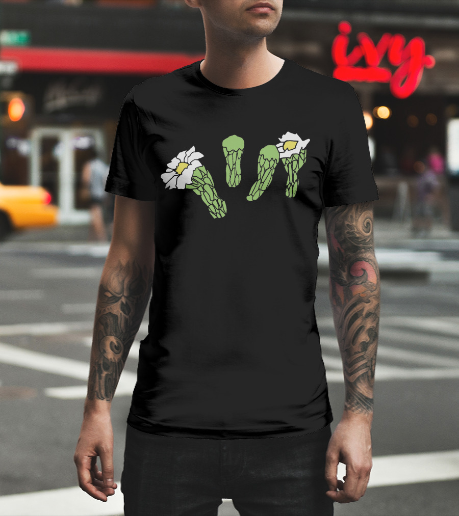 Algernon Cadwallader A. Cadwallader Saguaro Cactus Flowers T-Shirt