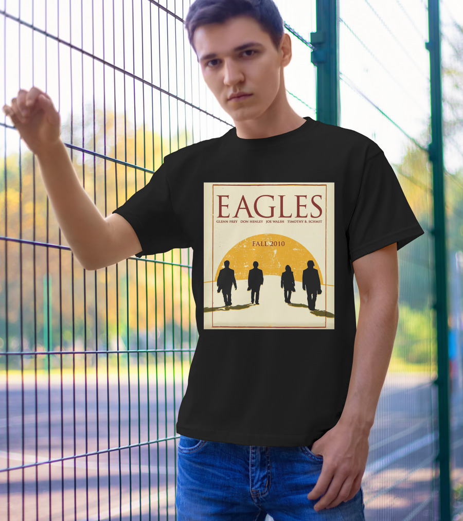 Eagles Fall 2010 Glenn Frey Don Henley Joe Walsh Timothy B. Schmit T-Shirt