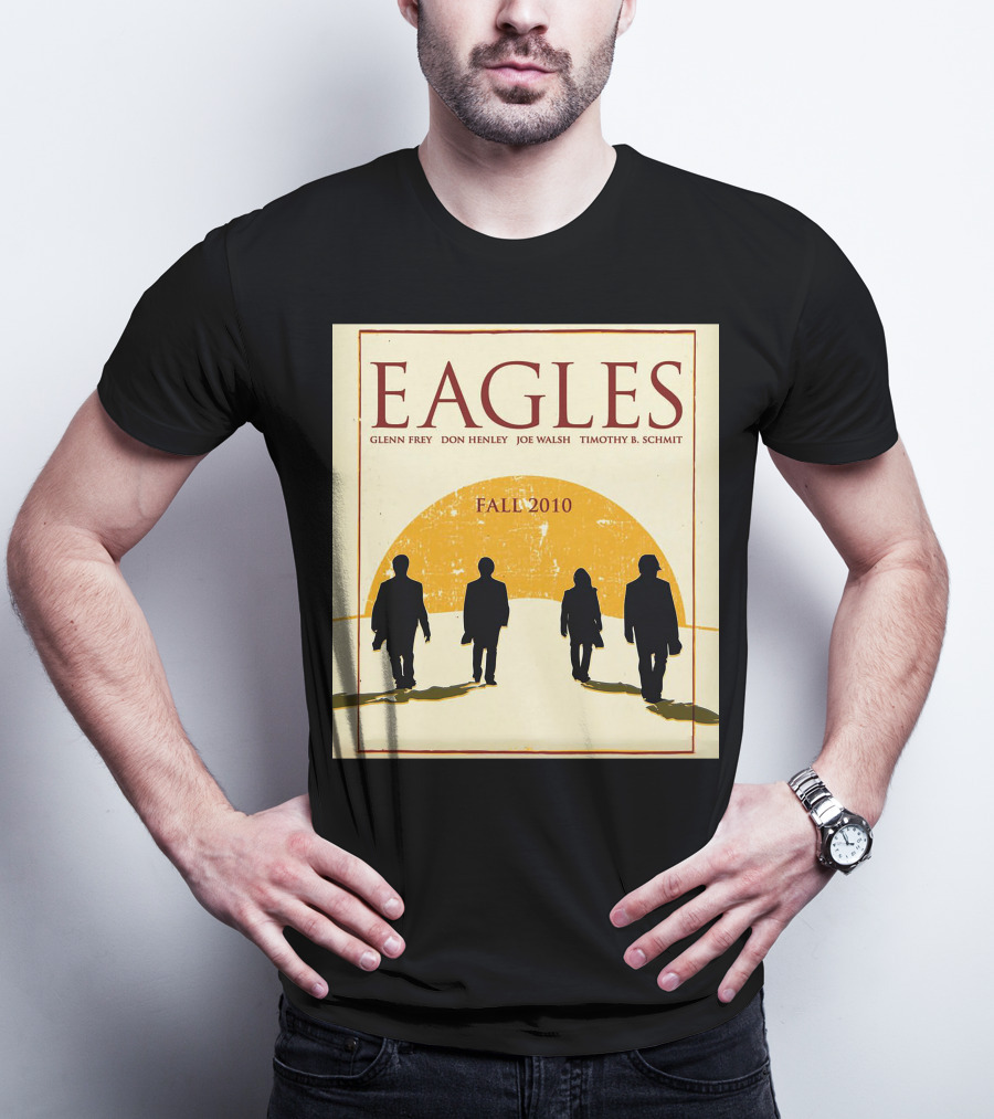 Eagles Fall 2010 Glenn Frey Don Henley Joe Walsh Timothy B. Schmit T-Shirt