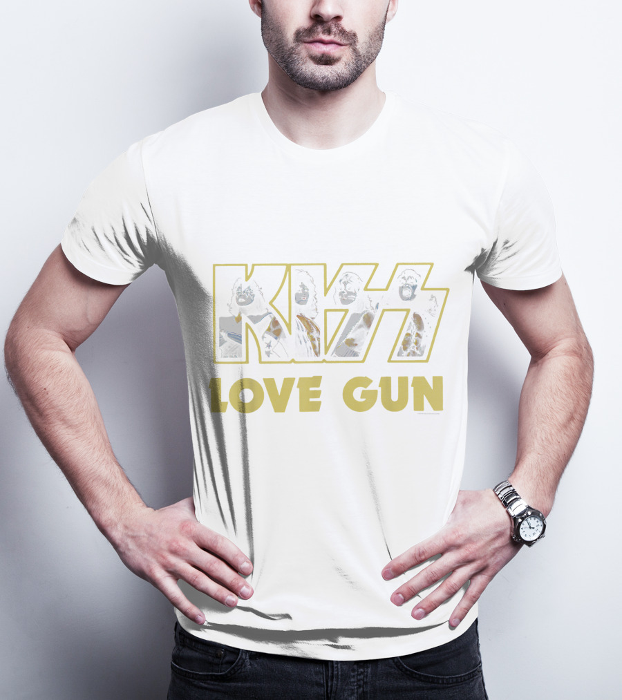 KISS Love Gun Band Members T-Shirt