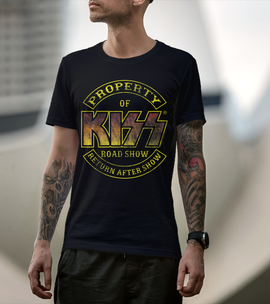 Property Of KISS Road Show Return After Show T-Shirt