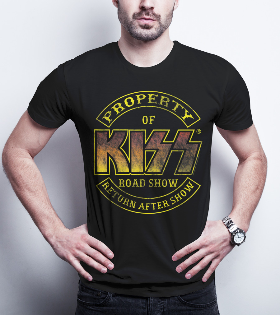 Property Of KISS Road Show Return After Show T-Shirt
