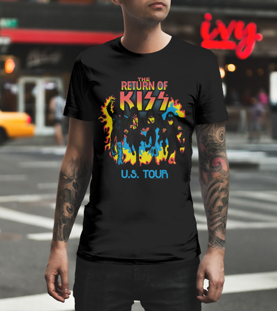 The Return Of Kiss U.s. Tour T-Shirt