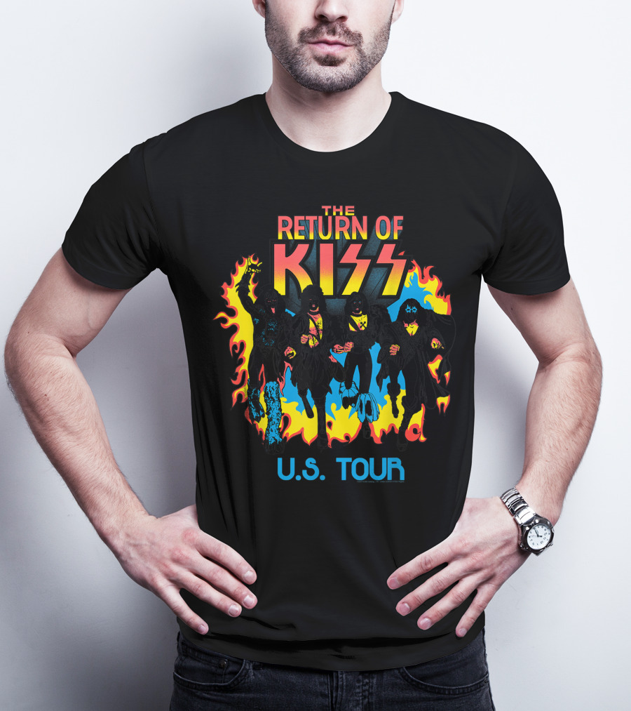 The Return Of Kiss U.s. Tour T-Shirt