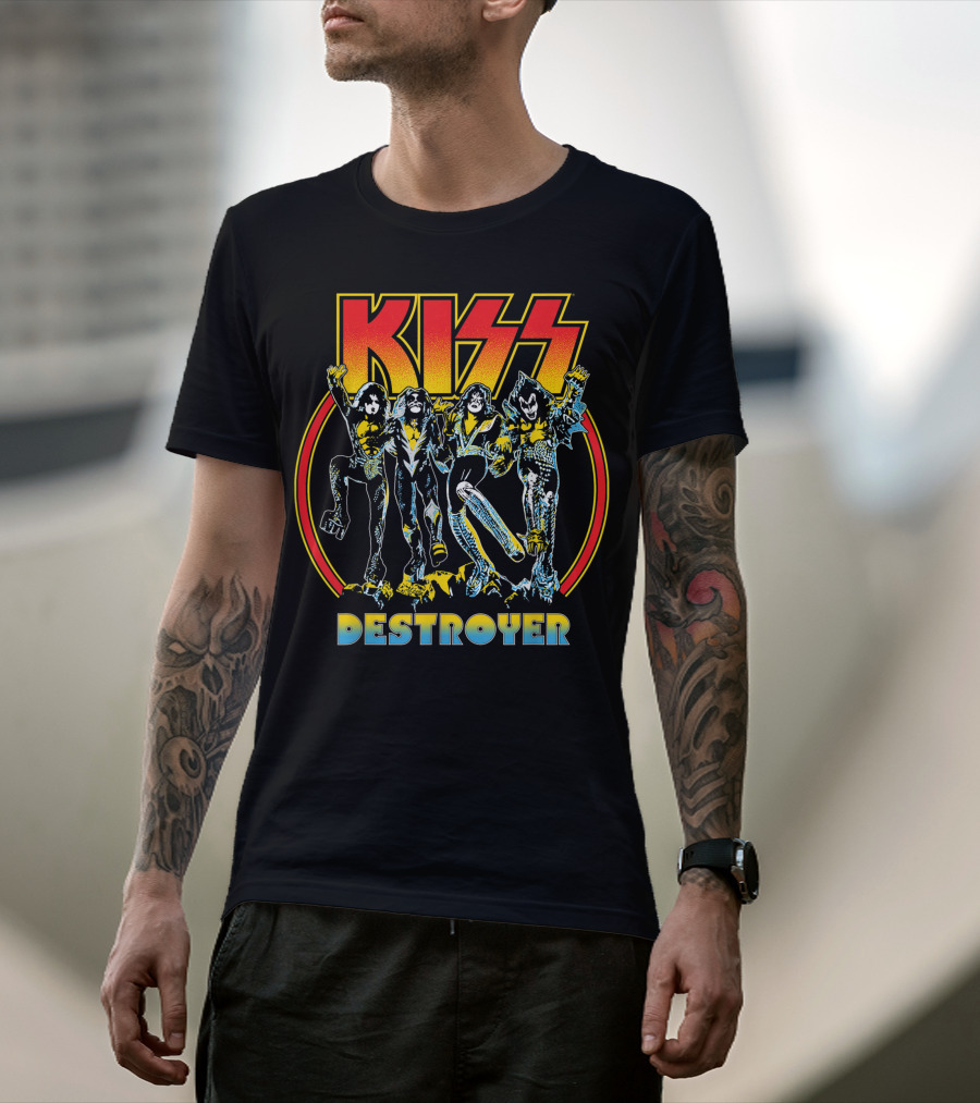 KISS Destroyer Rock And Roll Party T-Shirt