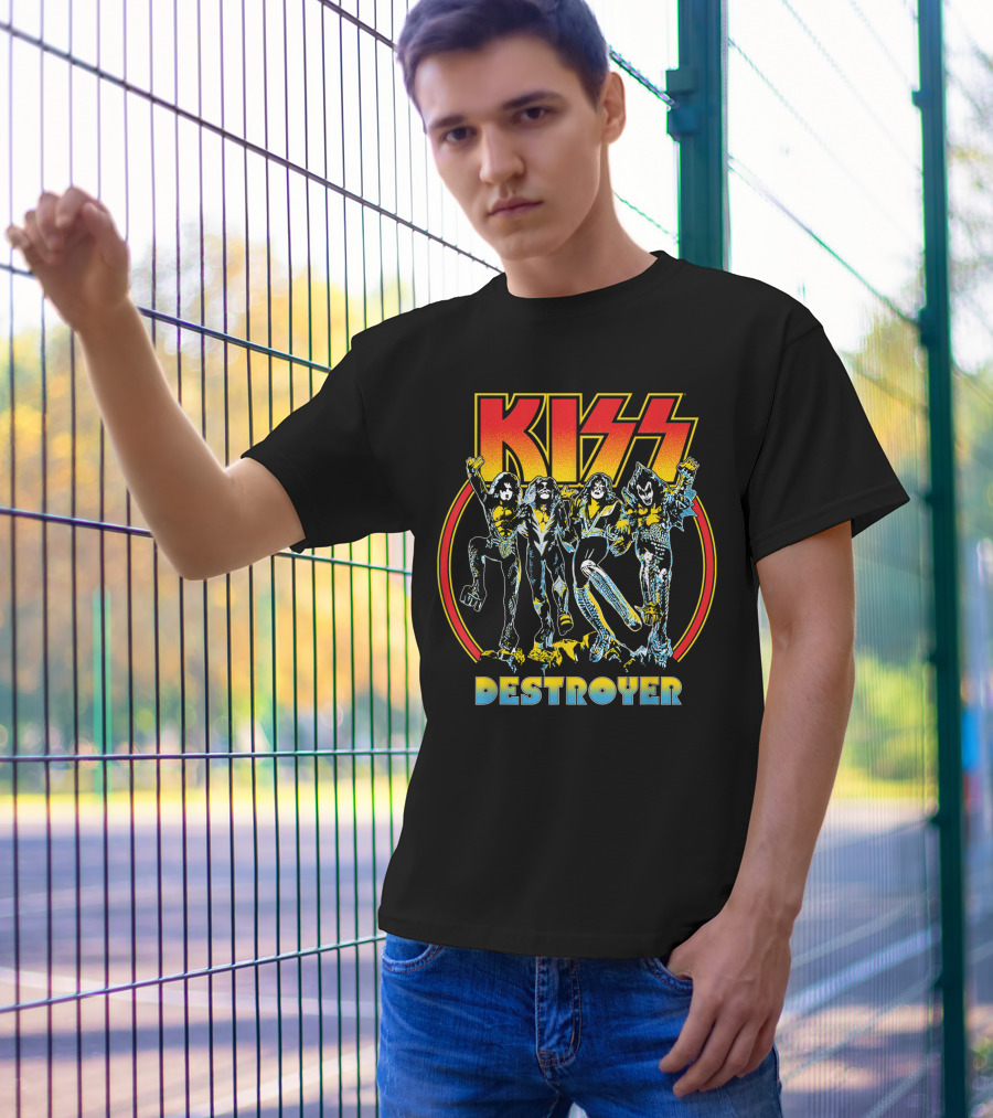 KISS Destroyer Rock And Roll Party T-Shirt
