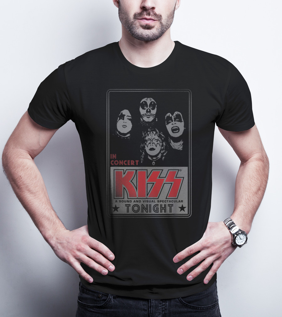 IN Concert Kiss A Sound And Visual Spectacular Tonight T-Shirt