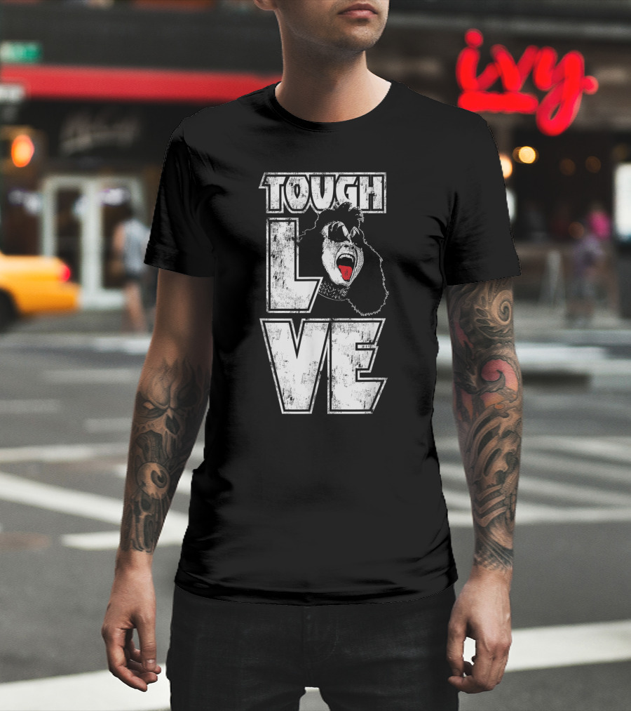 Tough Love Gene KISS Rock Iconic T-Shirt