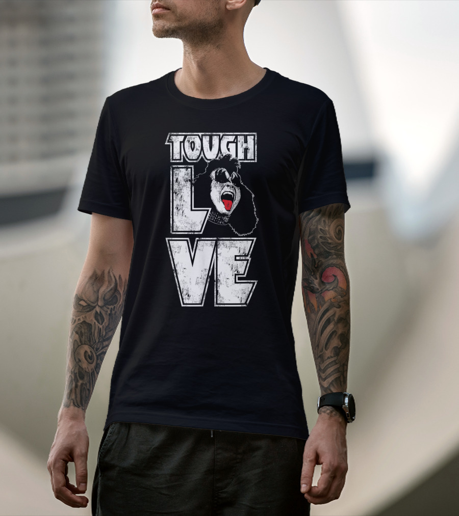 Tough Love Gene KISS Rock Iconic T-Shirt
