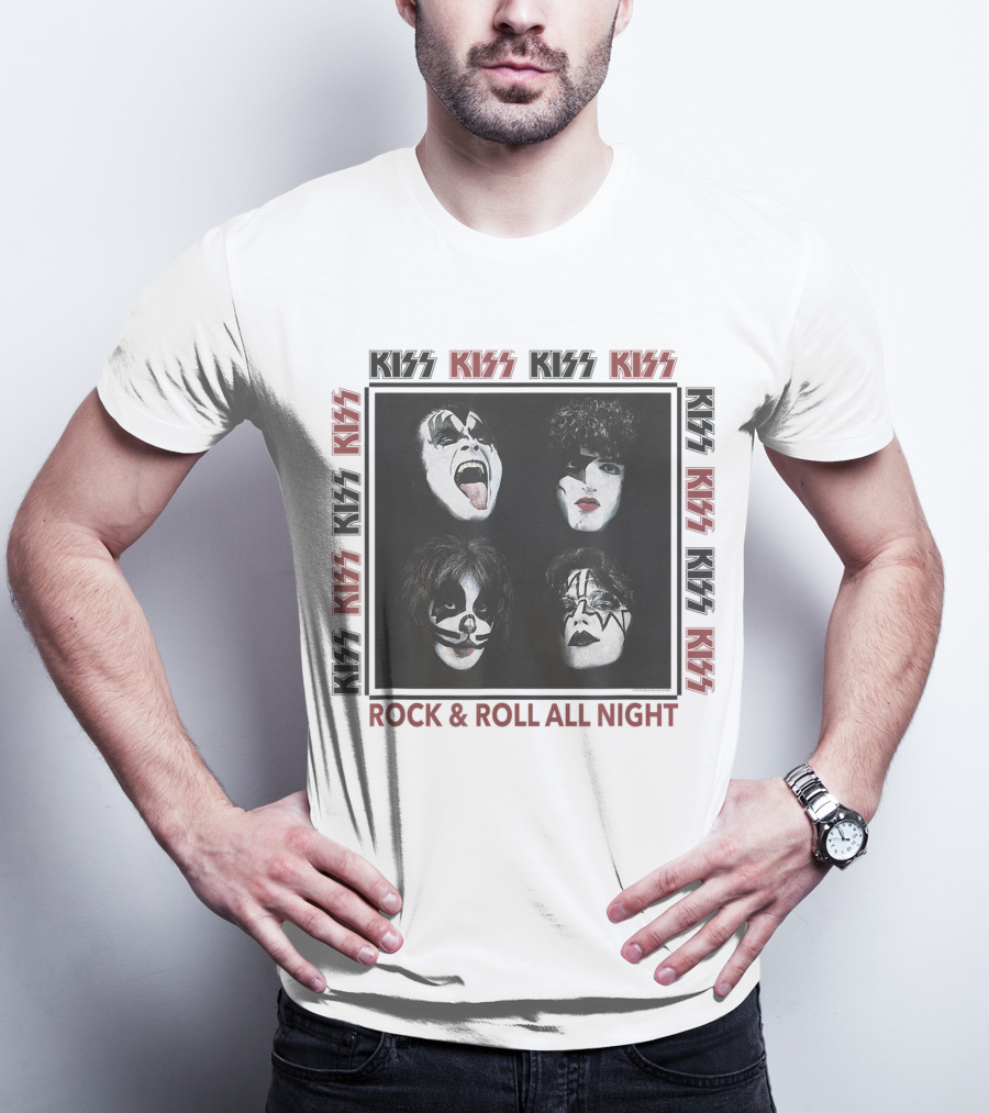 KISS Rock And Roll All Night World Domination T-Shirt
