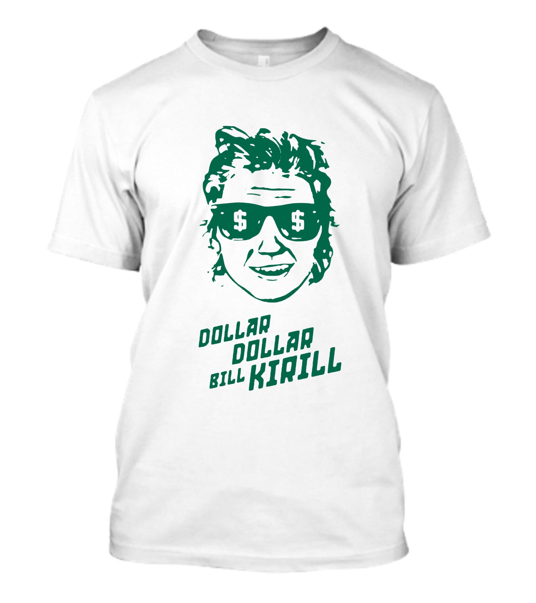 Dollar Dollar Bill Kirill Sunglasses Icon With Dollar Signs T-Shirt