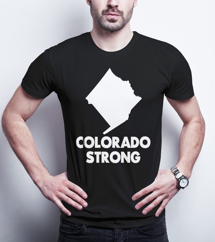 Colorado Strong DC State Outline T-Shirt