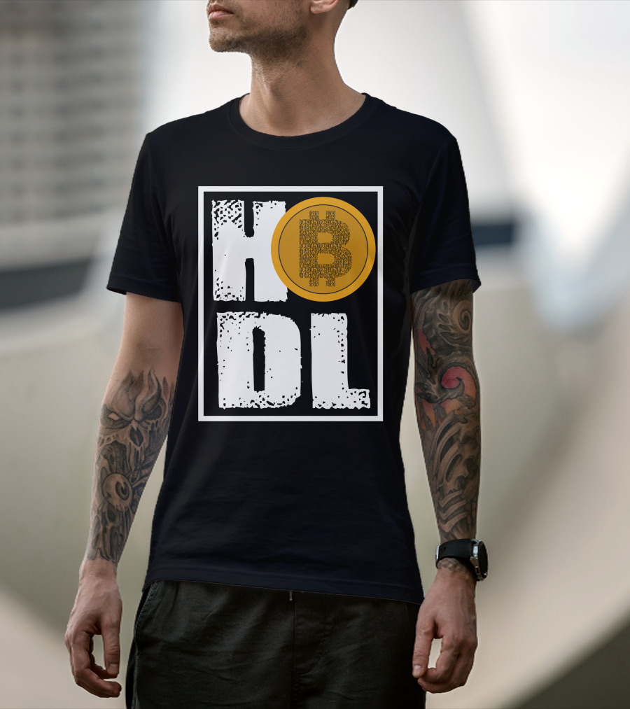 Bitcoin BTC Crypto HODL Coin Currency T-Shirt