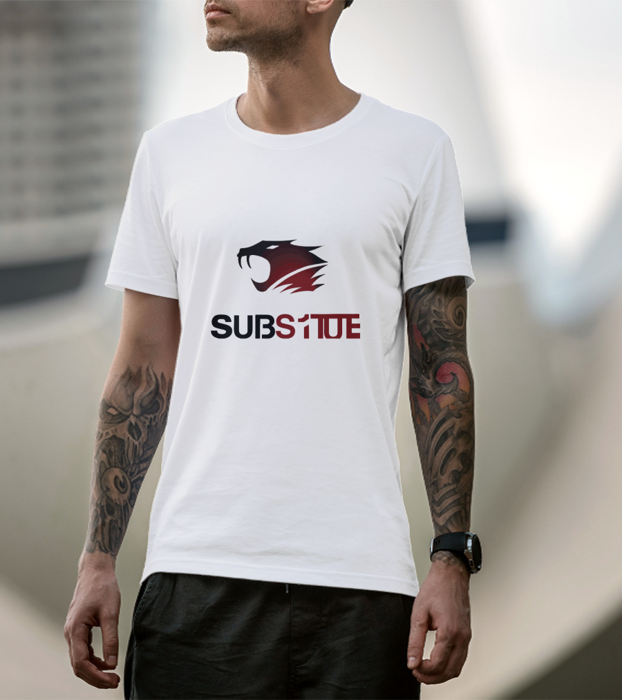SUBS1TUE Lion Head T-Shirt