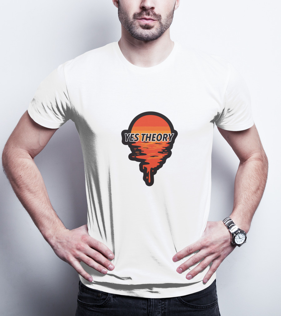 Yes Theory Melting Sun Ocean Horizon T-Shirt