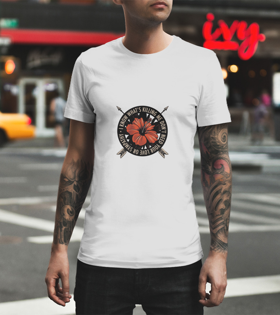 Dance Gavin Dance I Know What's Killing Me Don't Need Your Love Or Sympathy T-Shirt
