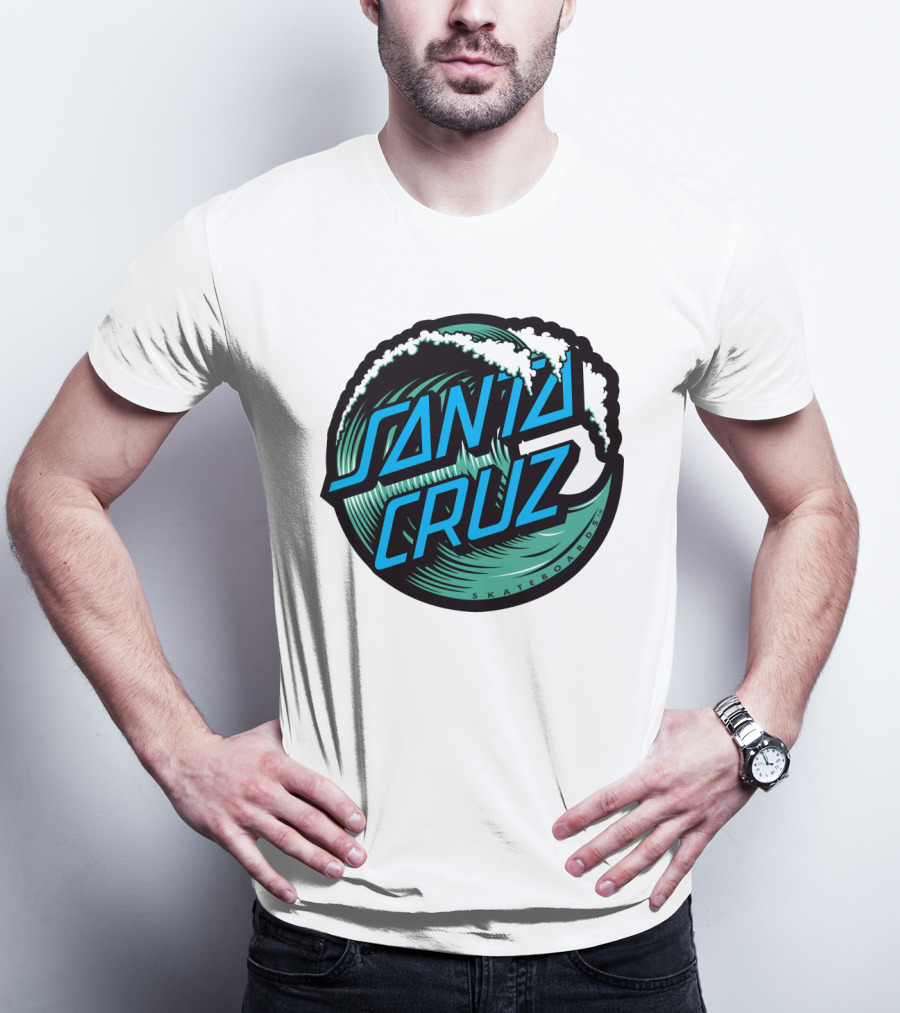 Santa Cruz Skateboards Wave T-Shirt