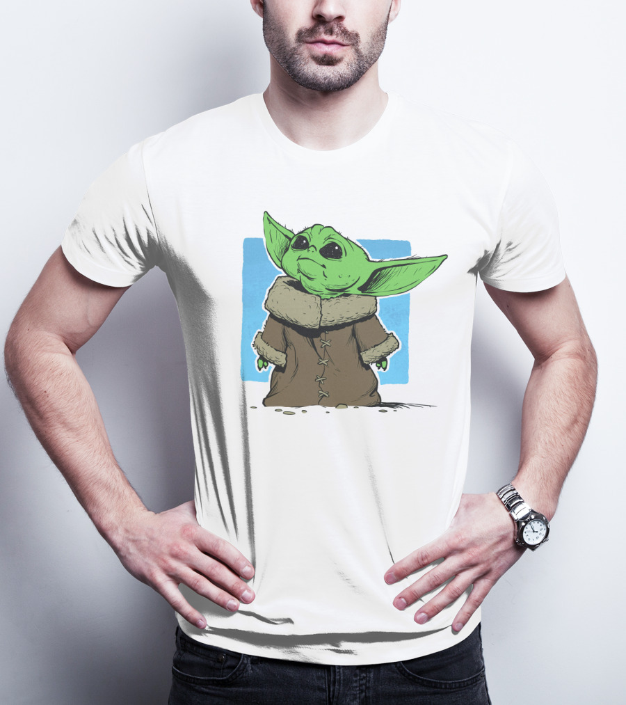 Grogu Cute Creature From Star Wars The Mandalorian T-Shirt