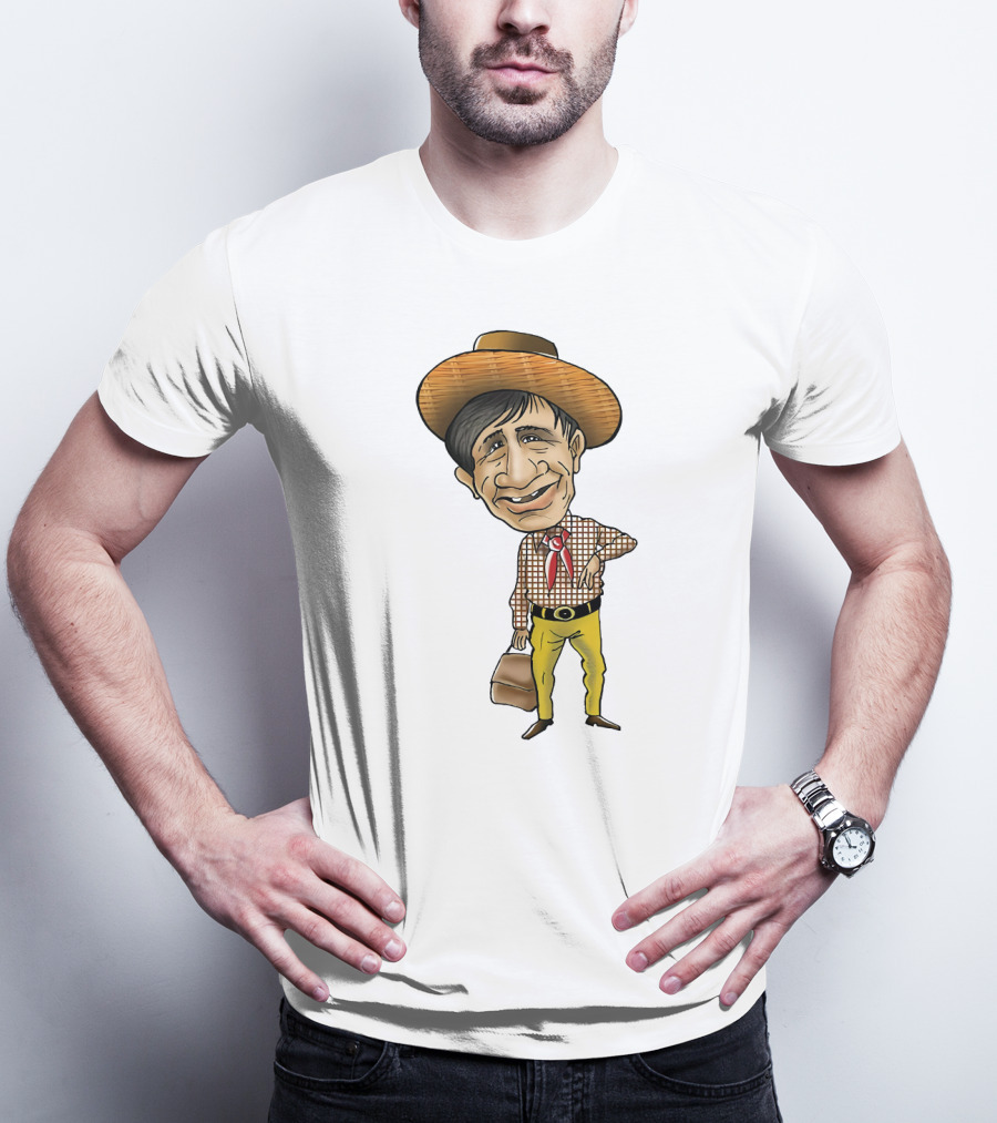 Dev Anand Caricature Cowboy T-Shirt