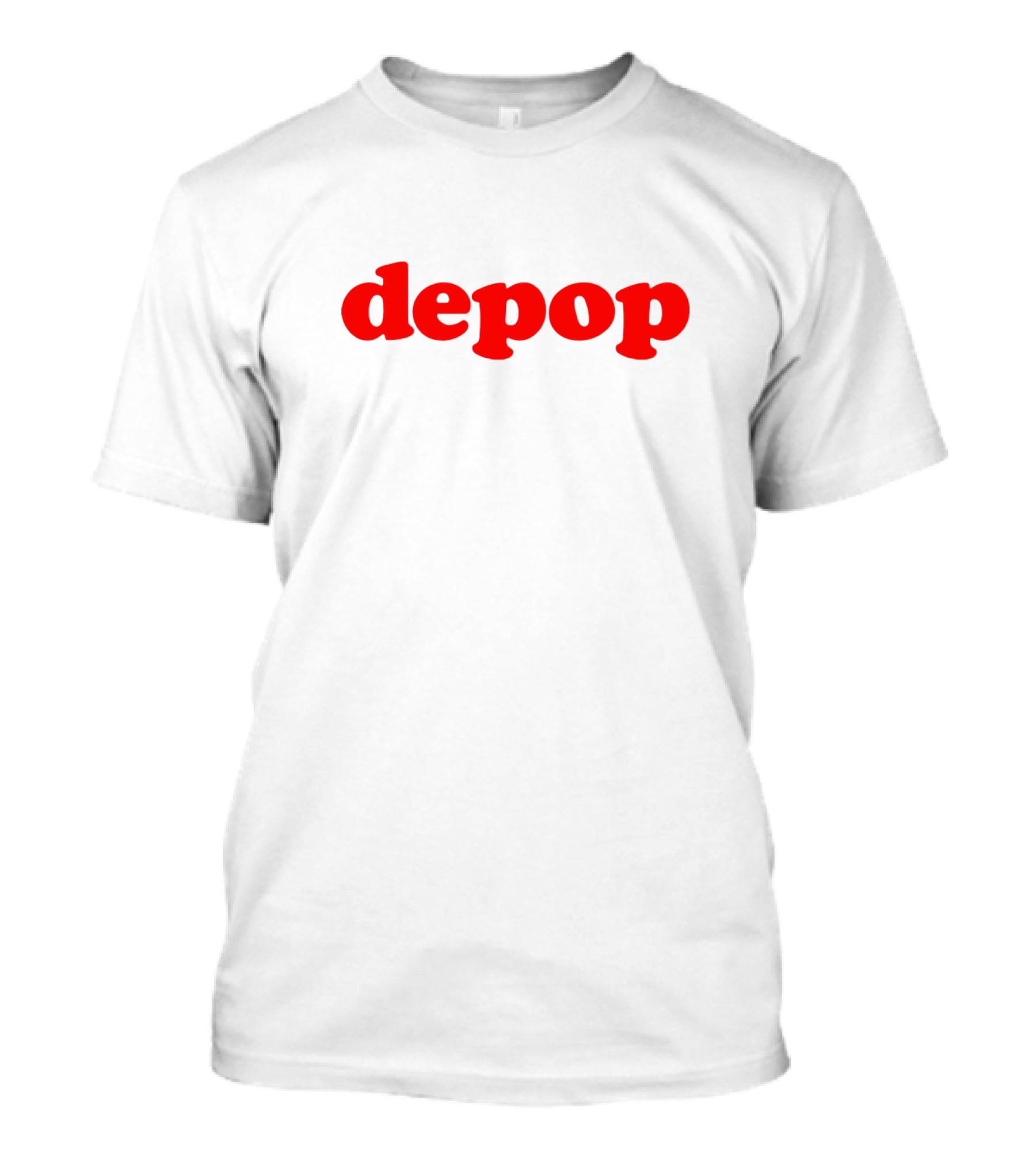Depop Bold Red T-Shirt