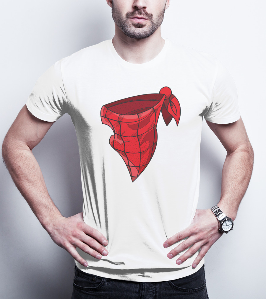 Bandana Paisley Red Scarf T-Shirt