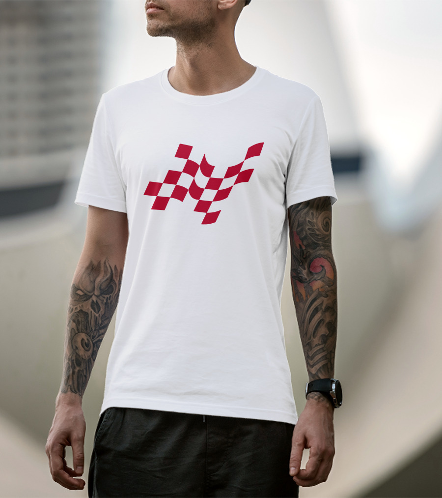 Checkered Racing Flag T-Shirt