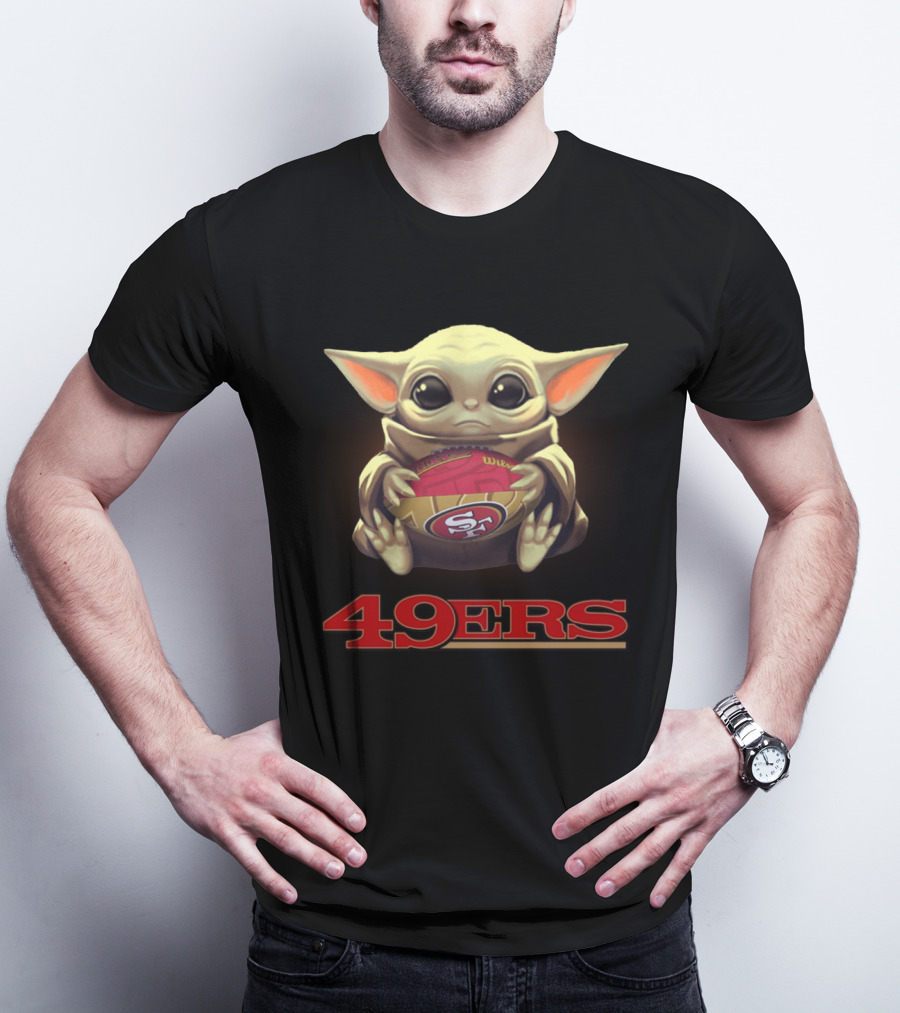 Yoda Baby 49ers San Francisco Football T-Shirt