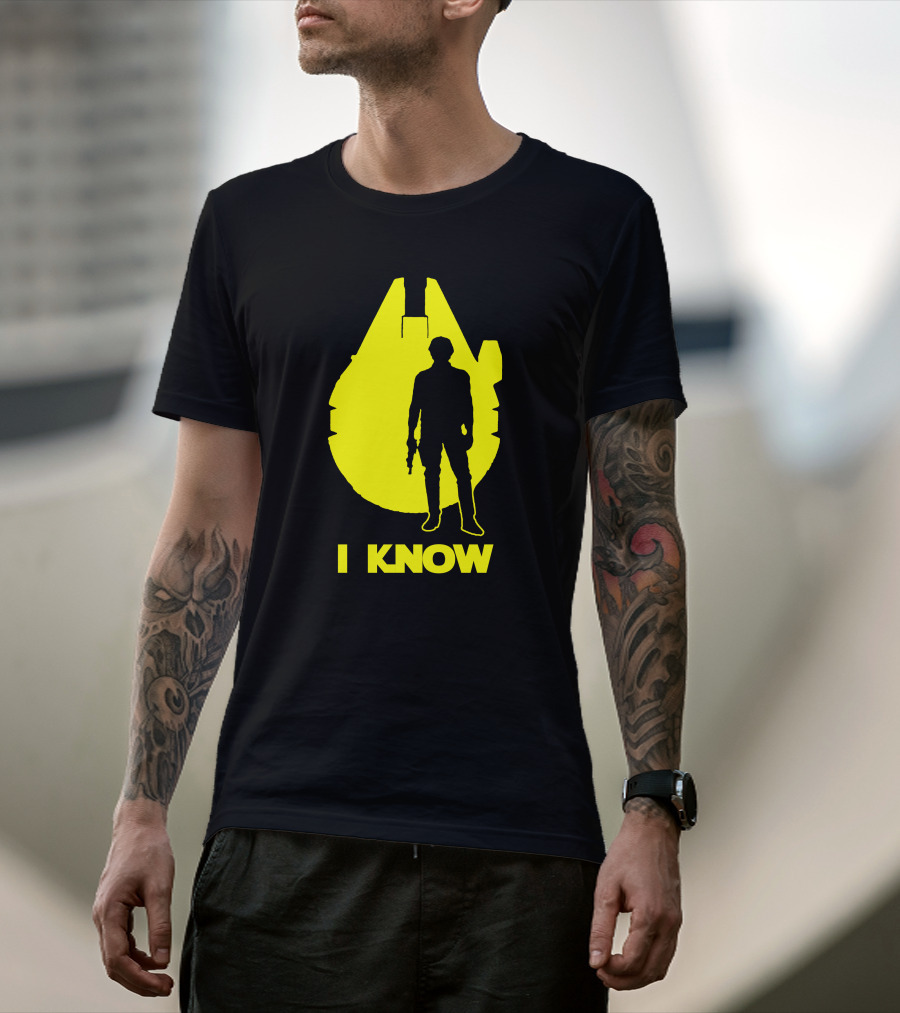 Starwar Couple I Know Millennium T-Shirt