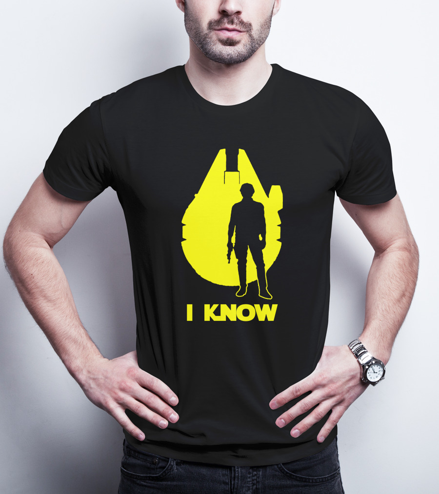 Starwar Couple I Know Millennium T-Shirt
