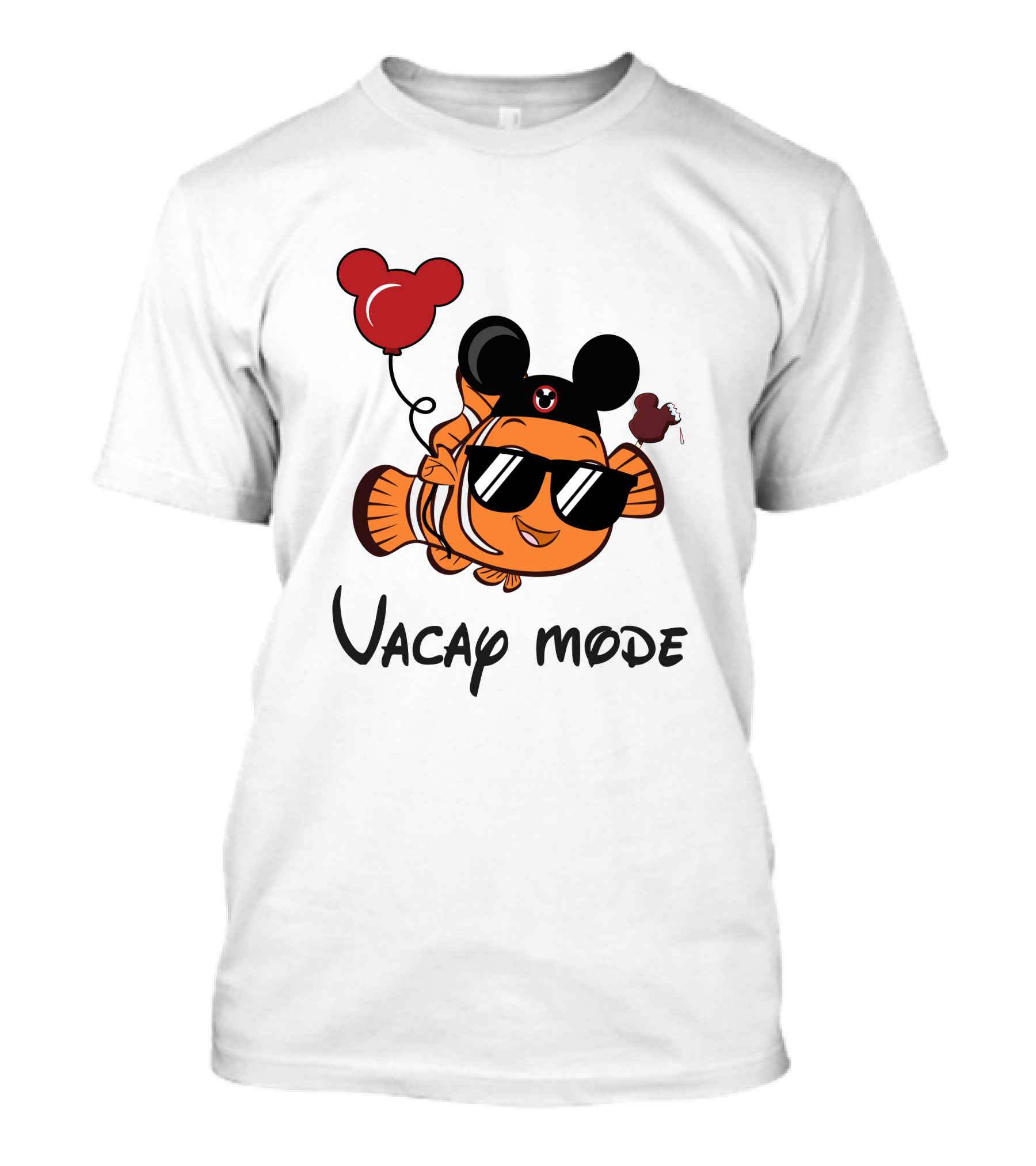 Nemo Vacay Mode Mouse Ears Balloon T-Shirt