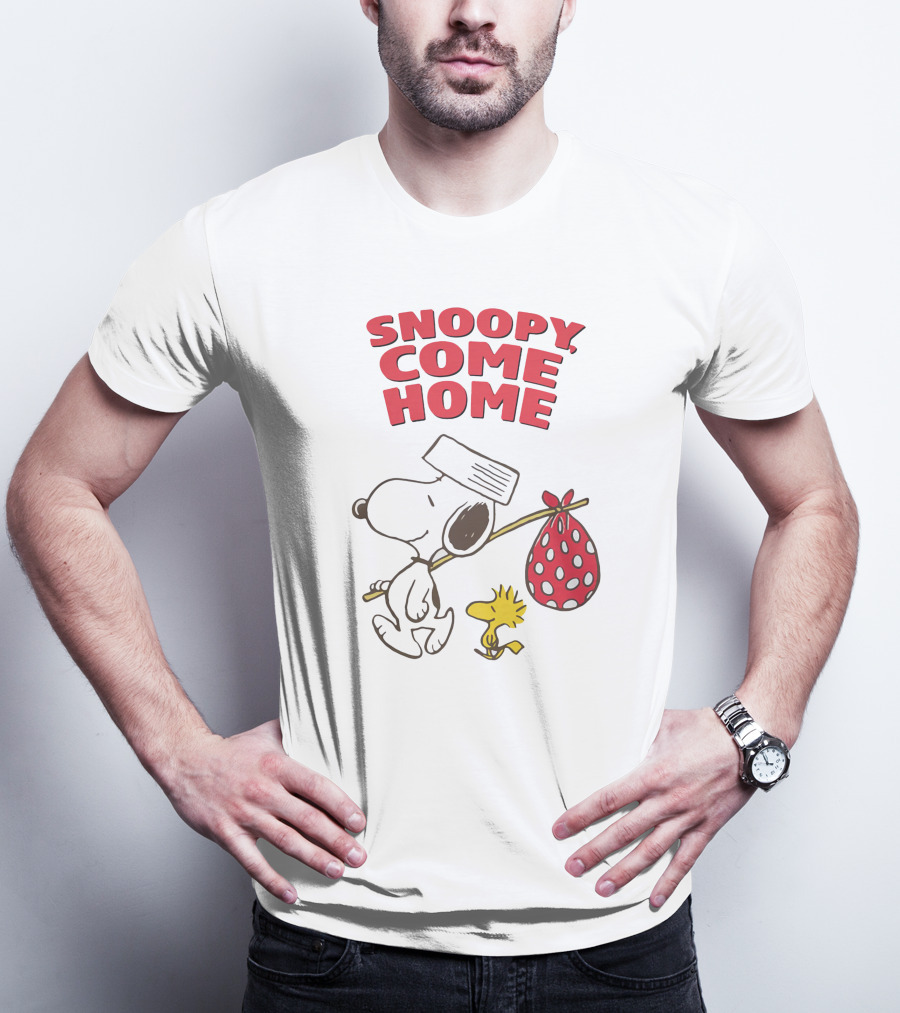 Snoopy Come Home Peanuts Vintage Cartoon T-Shirt