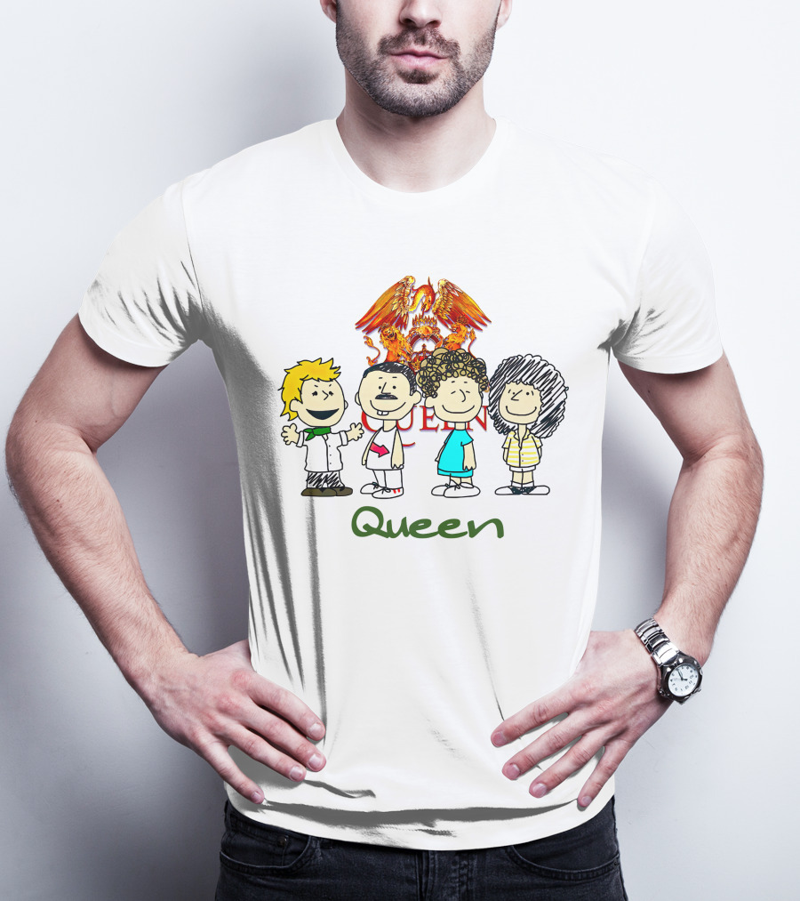 Queen Characters With Phoenix Crest T-Shirt