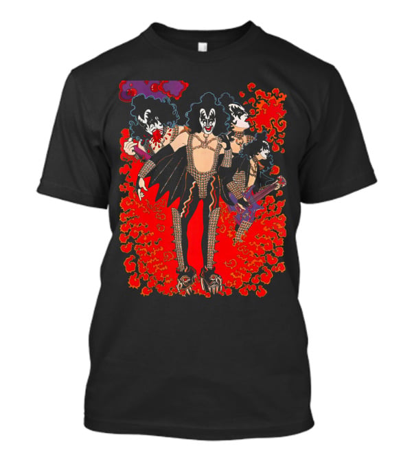 GS1 Solo Rock Musician Iconic Face Paint And Costume T-Shirt