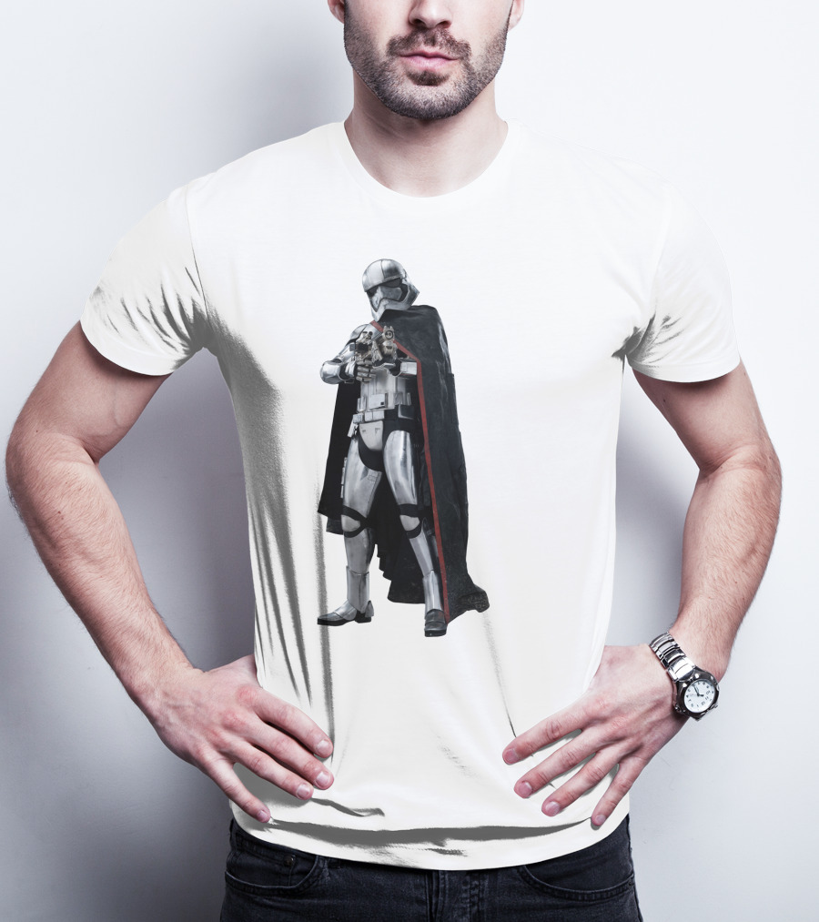 Star Wars Captain Phasma Armor Cloaked T-Shirt