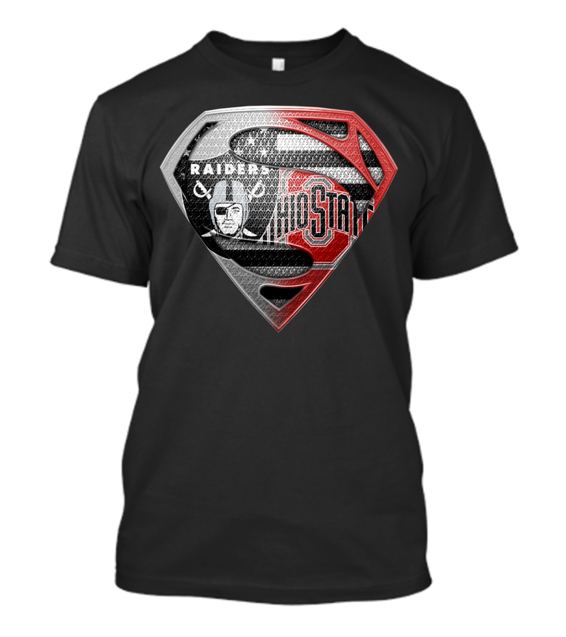 Ohio State Raiders Superman Logo Fusion T-Shirt