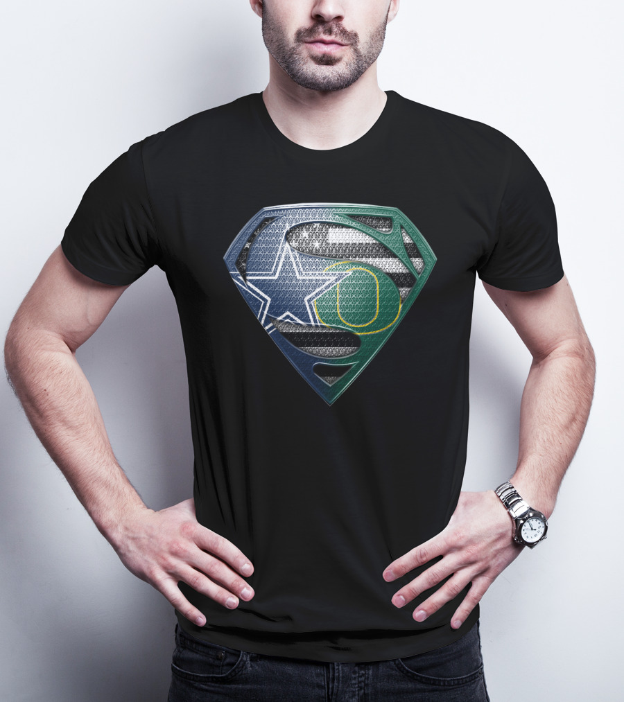 Dallas Oregon Superman Logo Sspus191 T-Shirt