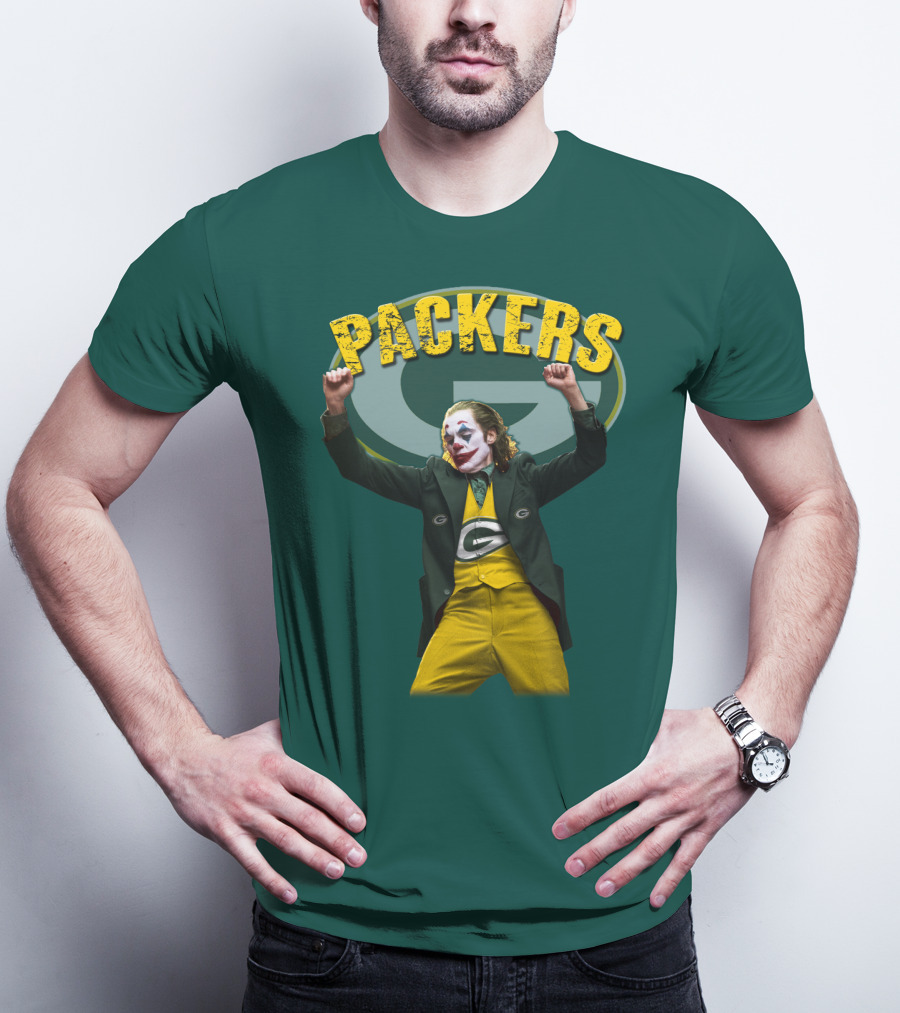 Packers Joker Fusion With Green Bay T-Shirt